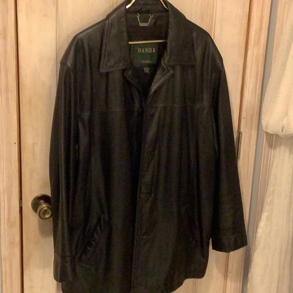 Danier | Jackets & Coats | Daniel Mens Vintage Black Leather Jacket ...